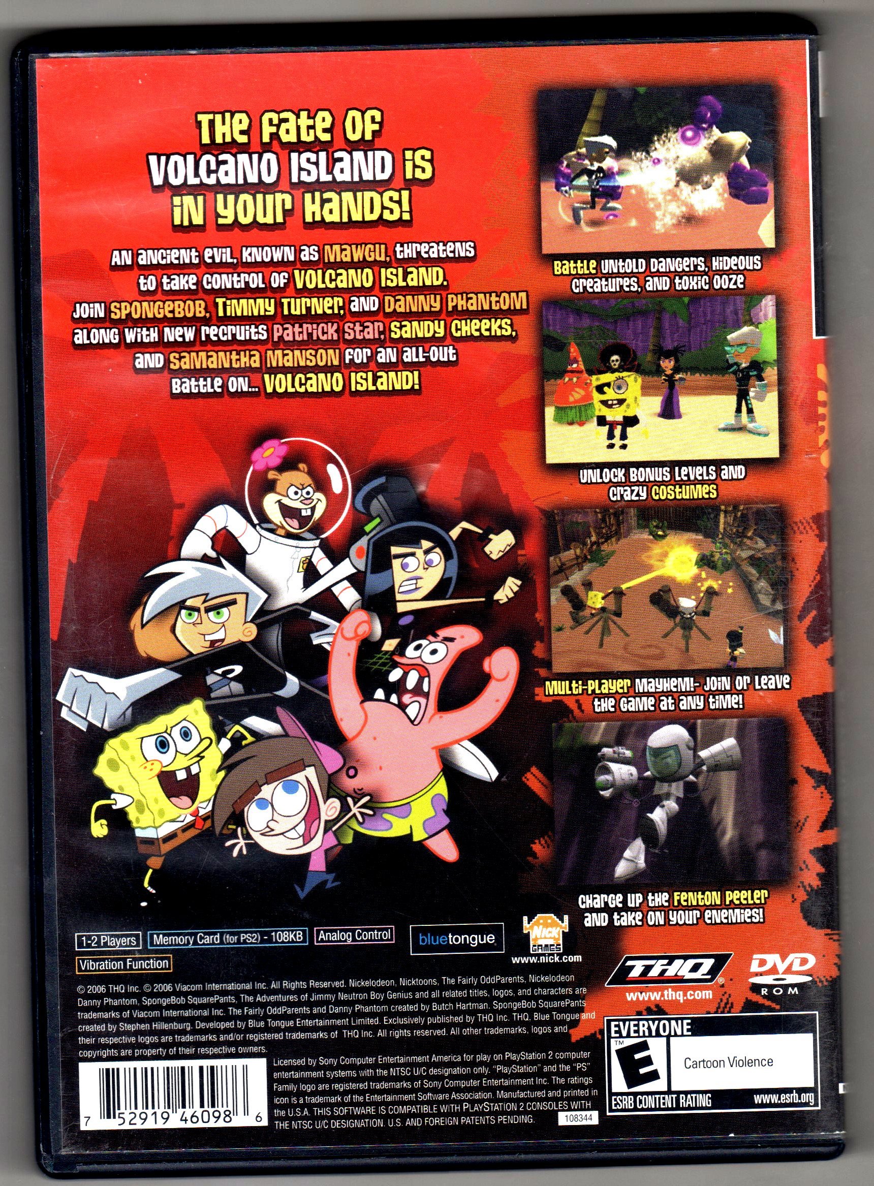 Nicktoons Battle For Volcano Island Playable By Titan994 Nicktoons: