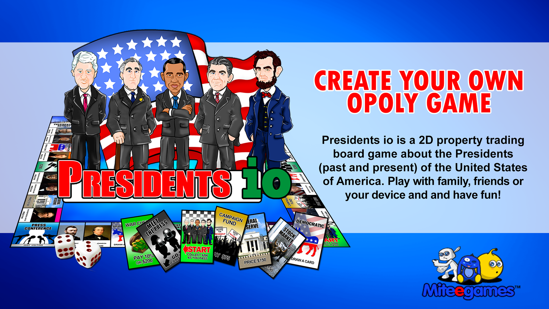 Presidents io (Opoly-style Board Game) - App on Amazon Appstore