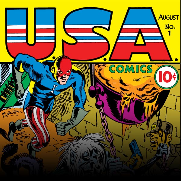 Amazon.com: Golden Age U.S.A. Comics Masterworks Vol. 1 (USA Comics ...