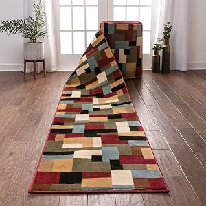 Amazon.com: Well Woven Custom Size Hallway Stair Runner - Choose Length ...