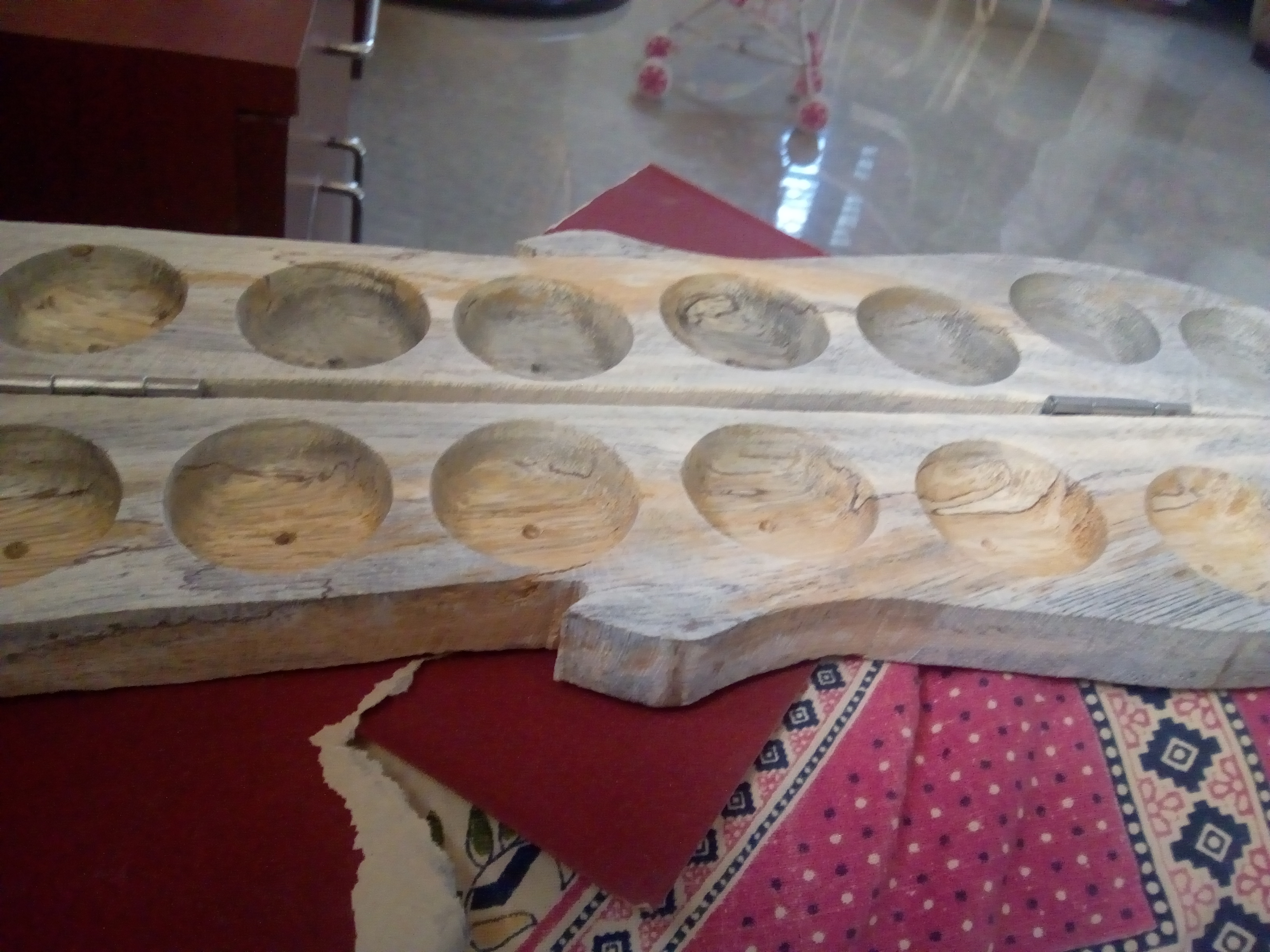 Buy Jayam Traditional Wooden Pallankuli Set with Shells and Box,for-All ...