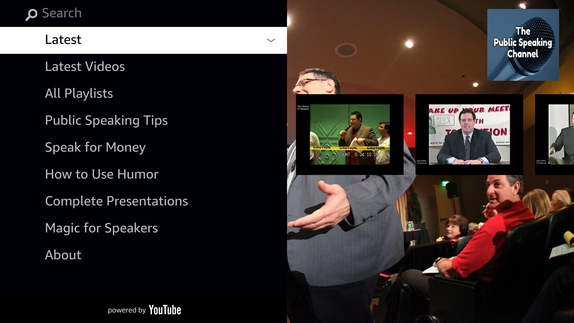 The Public Speaking Channel - App on Amazon Appstore