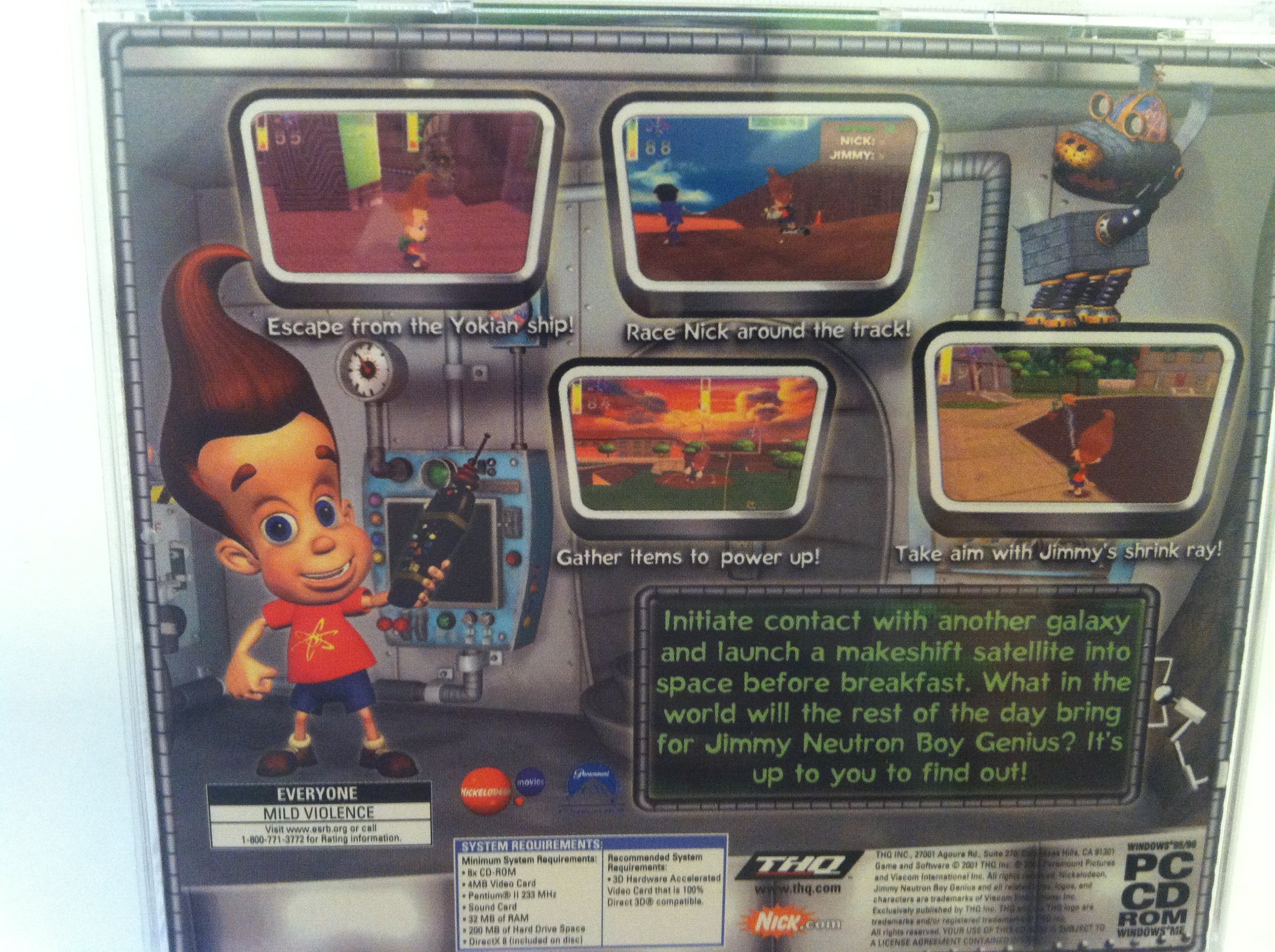 Jimmy Neutron Rocket Toy