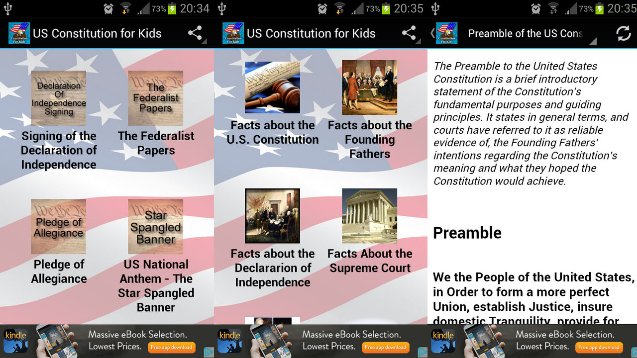 US Constitution for Kids - App on Amazon Appstore