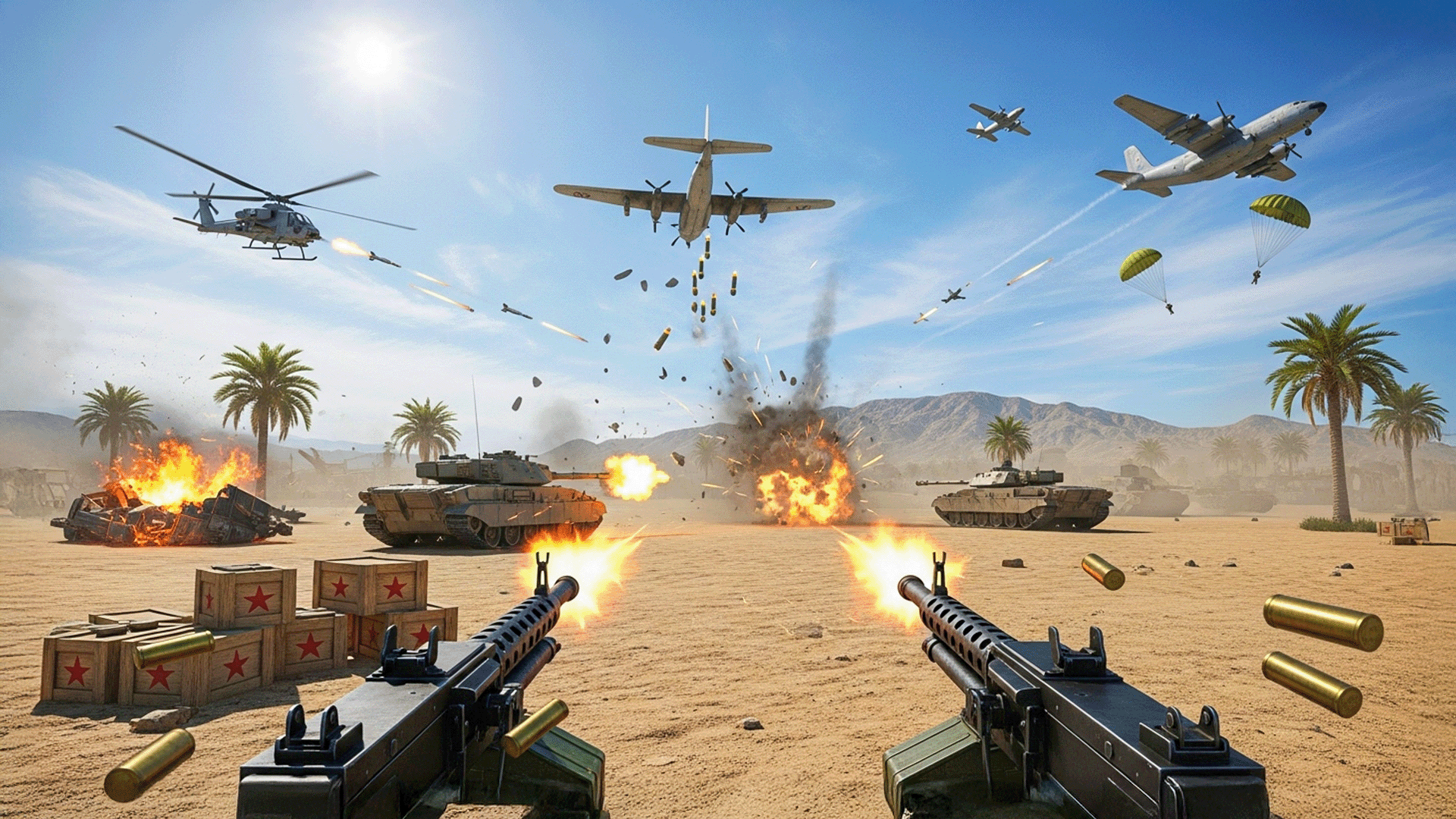 Real Air Defense Artillery Command Airplane Shooting Games - Jet Attack ...