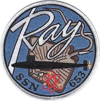 Amazon.com: SSN-653 USS Ray Patch : Clothing, Shoes & Jewelry