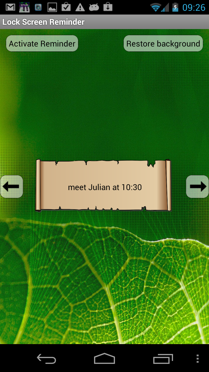 Lock Screen Reminder - App on Amazon Appstore
