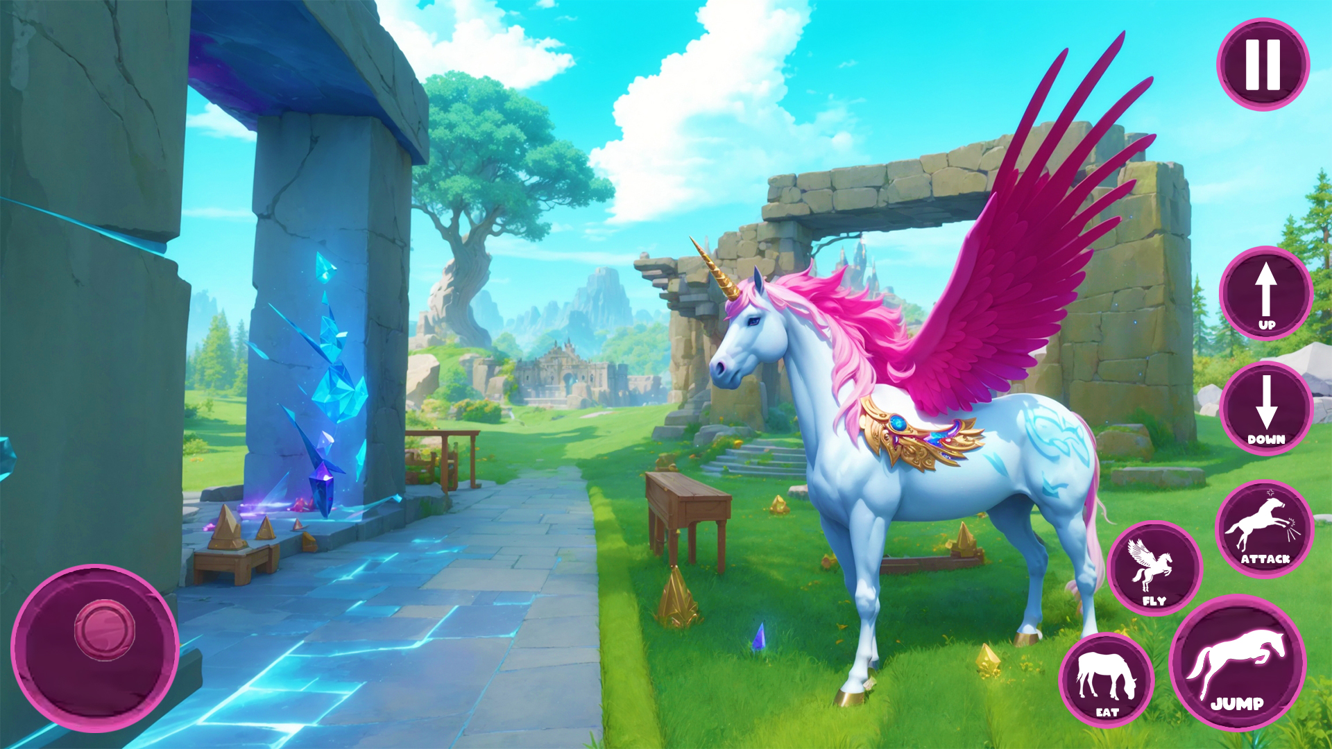 Flying Horse Unicorn Game - App on Amazon Appstore