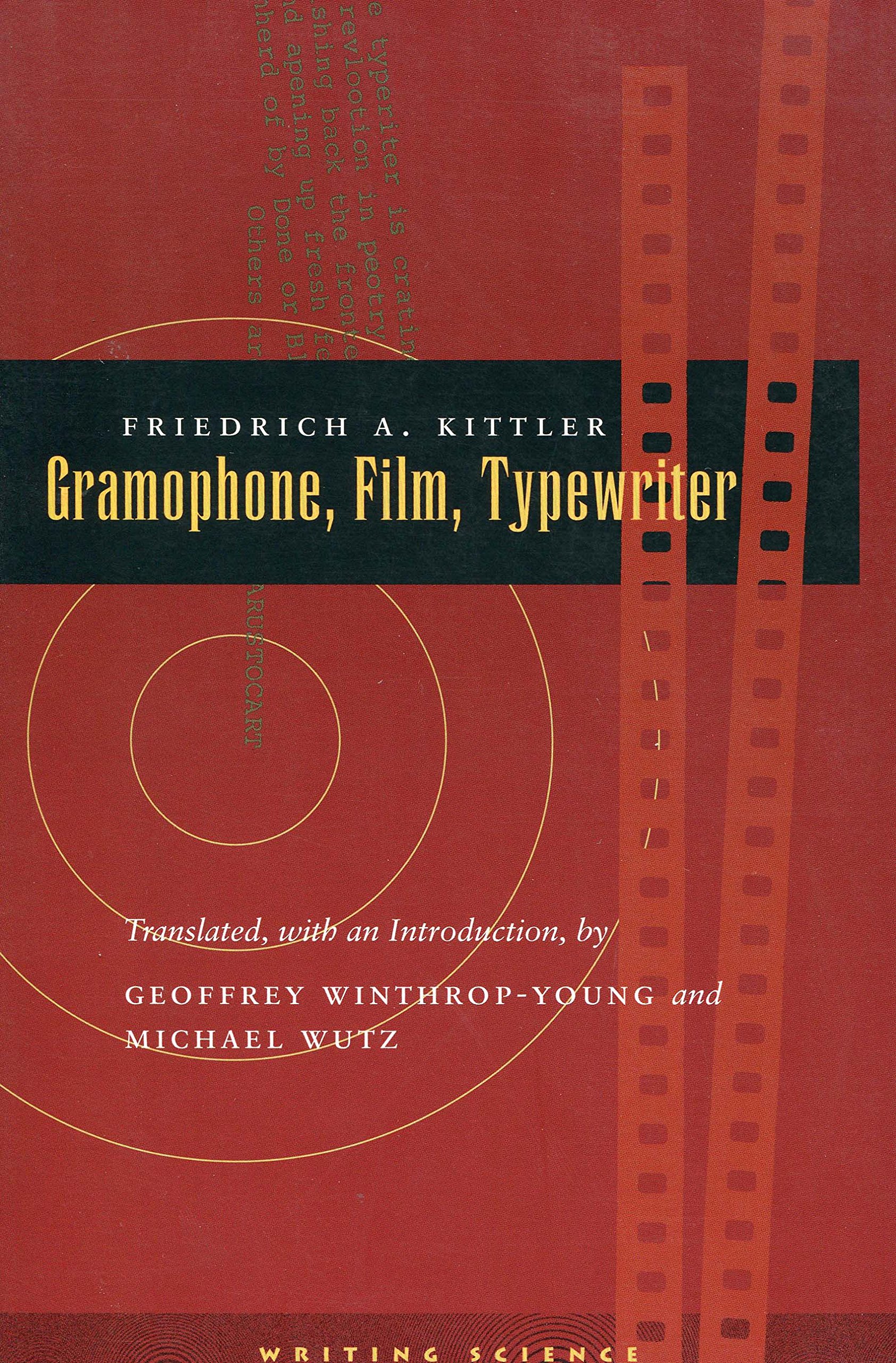Amazon.com: Gramophone, Film, Typewriter (Writing Science ...