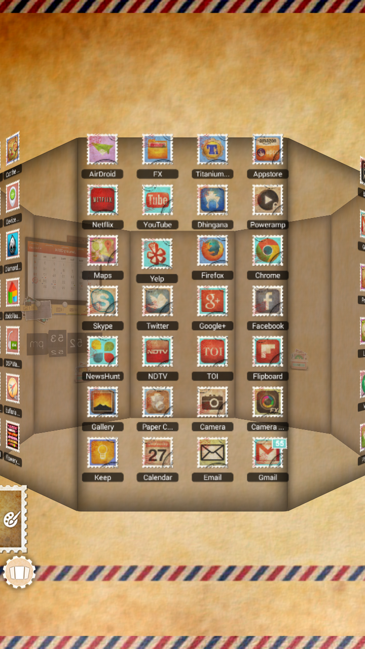 Postage Stamp TSF Shell Theme - 1200 Icon Pack - App on Amazon Appstore