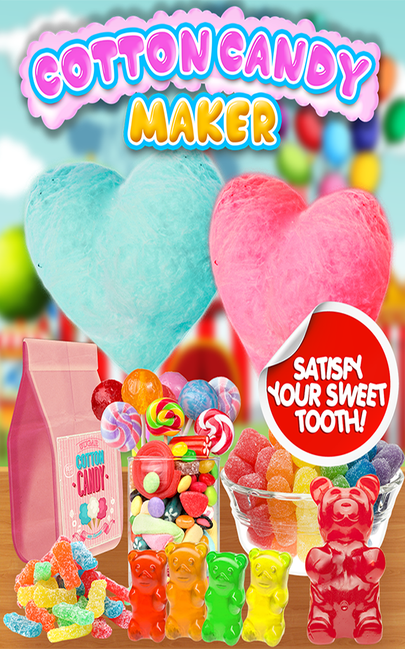 Cotton Candy Maker - Kids Dessert & Food Maker Games FREE - App on the ...