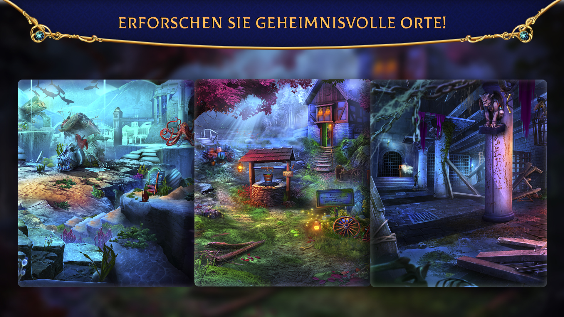 Wimmelbildspiele - Enchanted Kingdom: Das Geheimnis der Goldenen Lampe ...