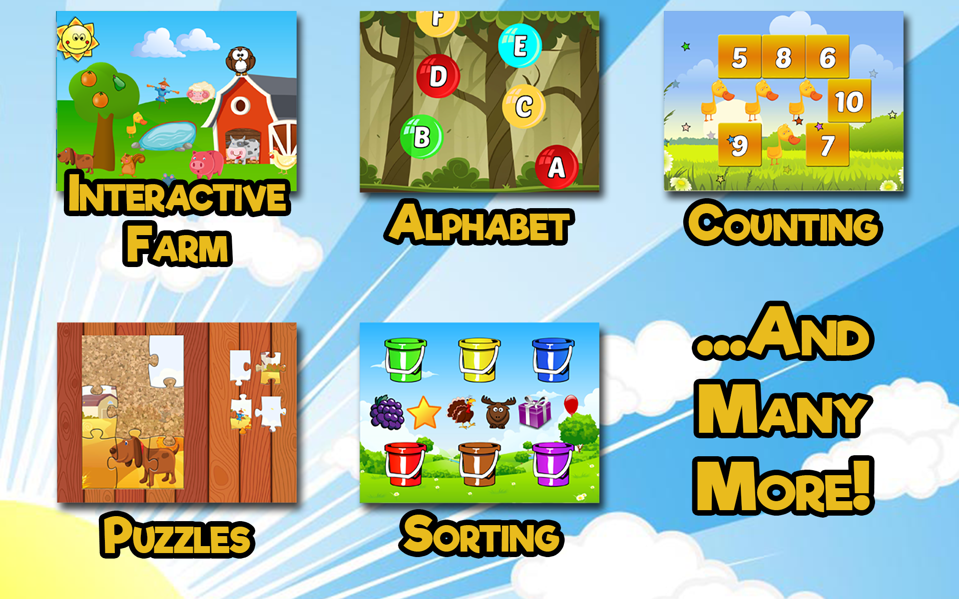 Barnyard Games for Kids - App on Amazon Appstore