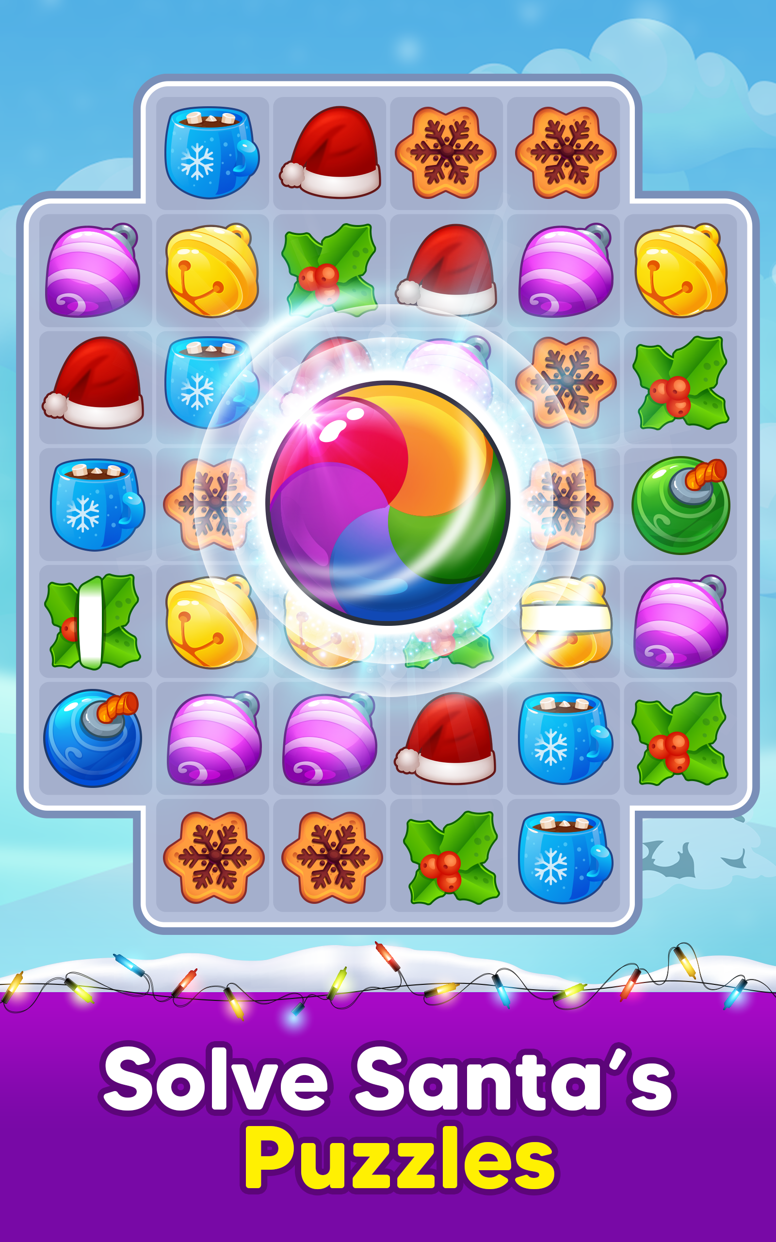 Santa Claus Match 3 Christmas Games Free and New for Kindle Fire - App ...
