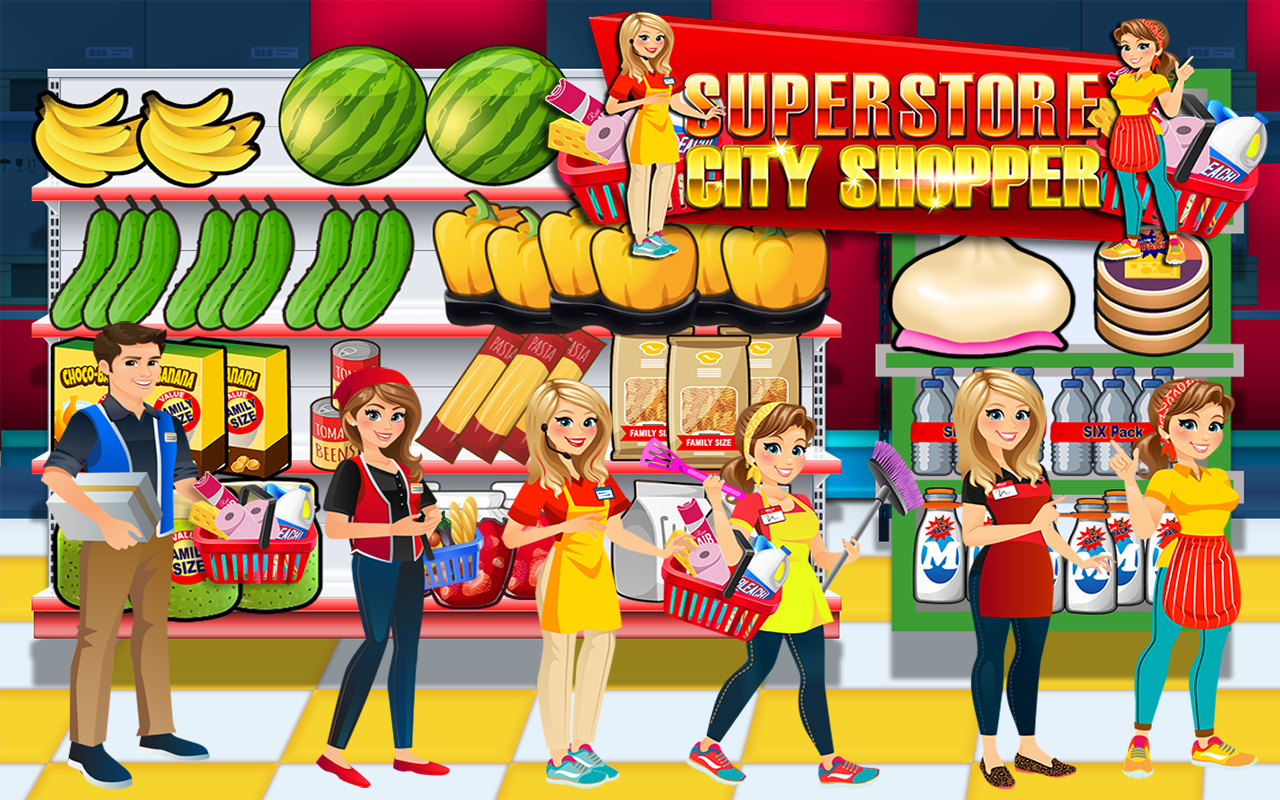 Supermarket Superstore - Big City Shopping Spree & Grocery Store Games ...