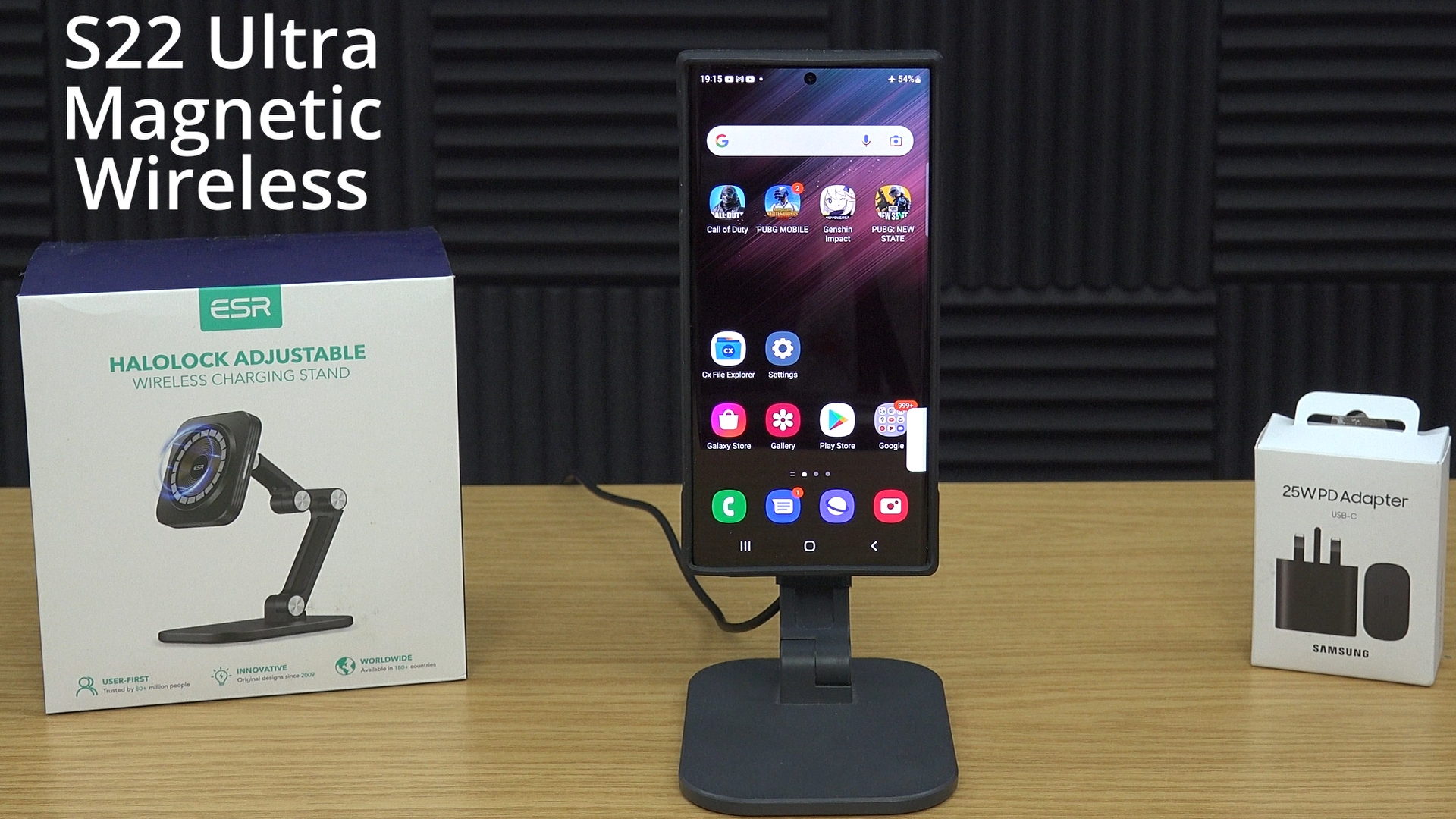 Watch Samsung Galaxy S22 Ultra Magnetic Wireless Charging on Amazon Live
