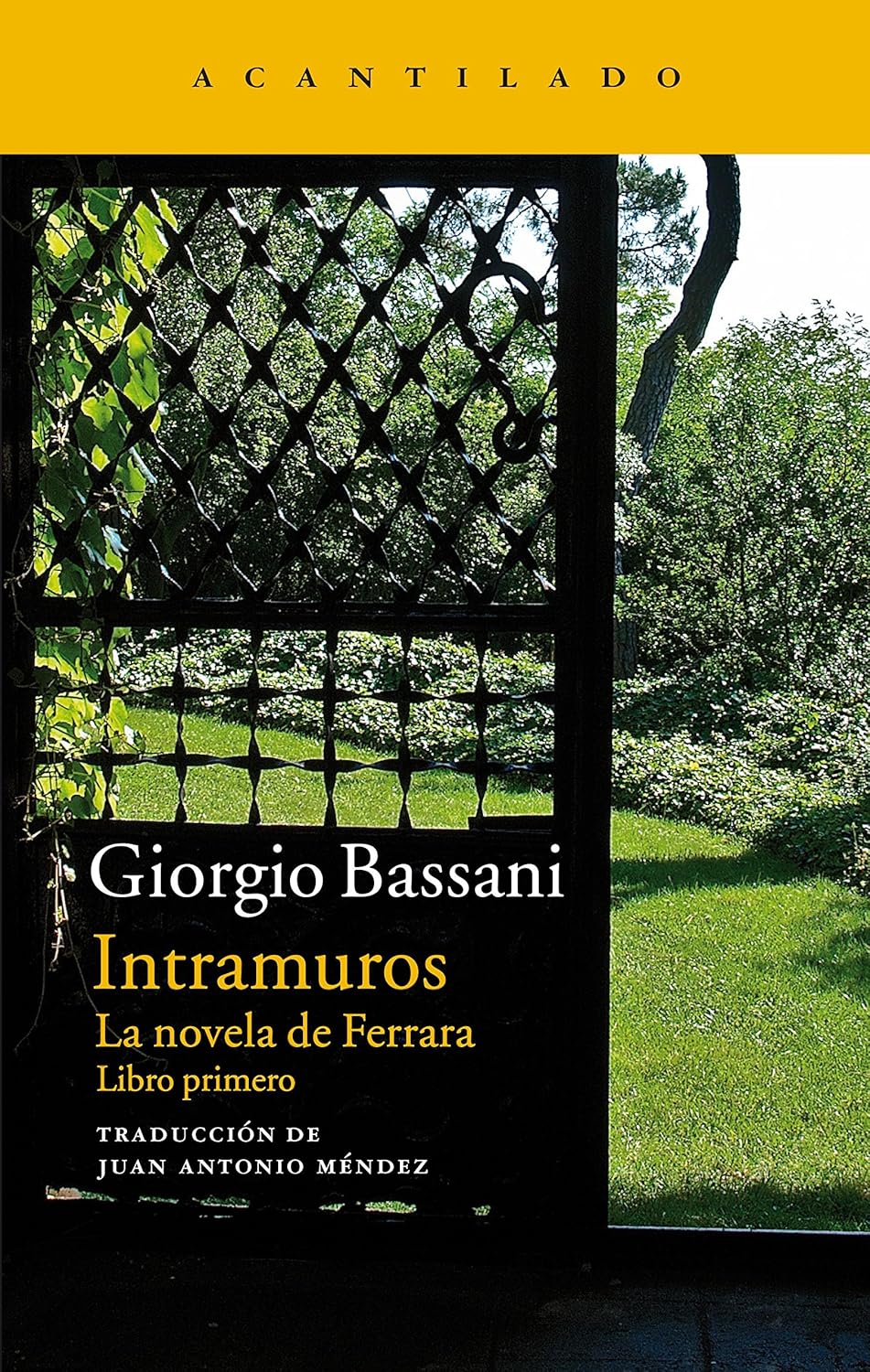 Amazon.com: Intramuros: La novela de Ferrara. Libro primero (Spanish ...