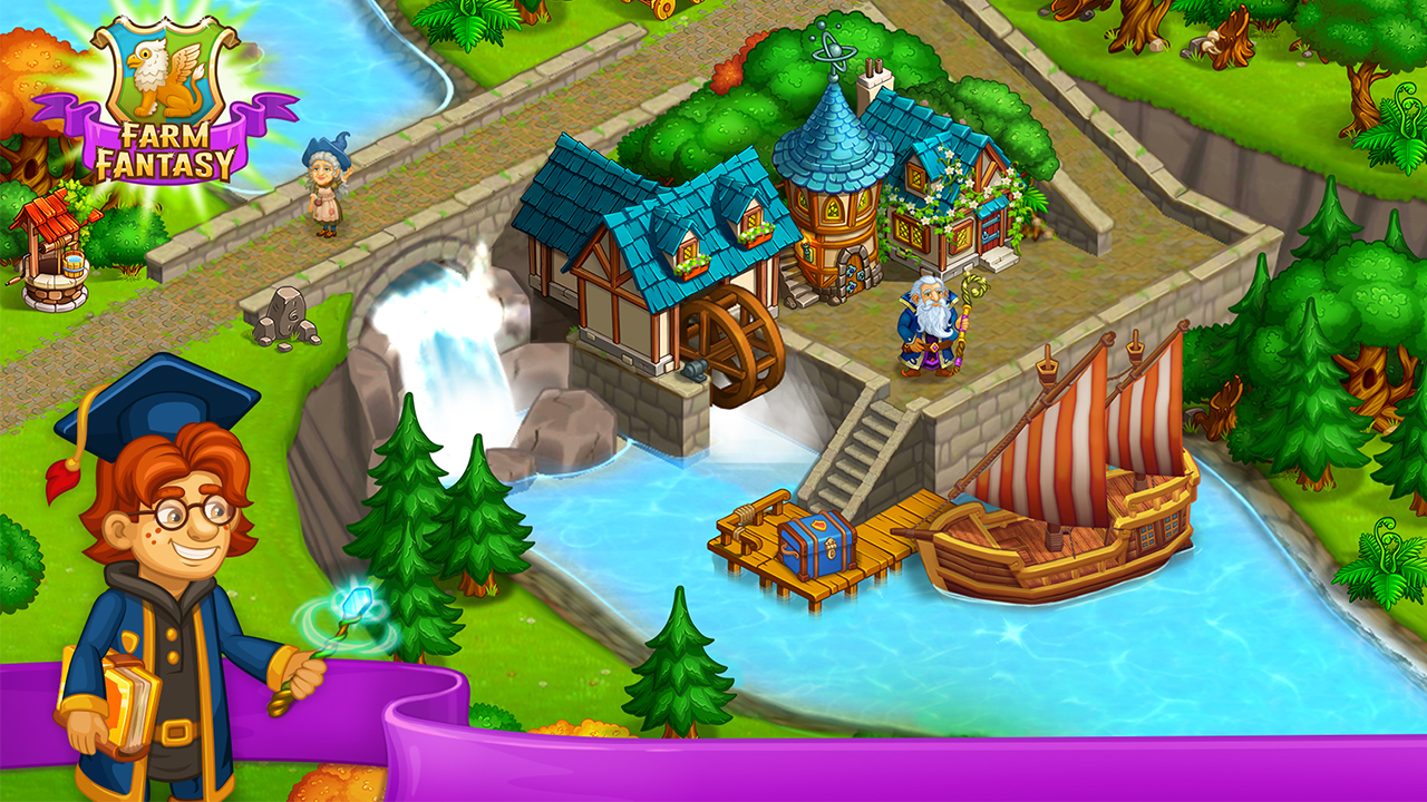 Farm Fantasy: Happy Magic Day in Wizard Harry Town:Amazon.in:Appstore ...