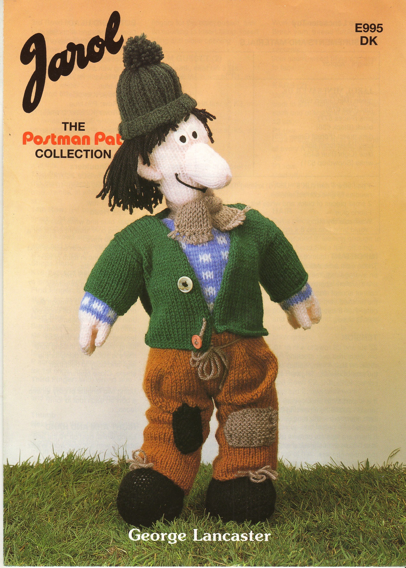 Postman Pat Knitting Pattern Postman Pat's Cat Jess...for Charity