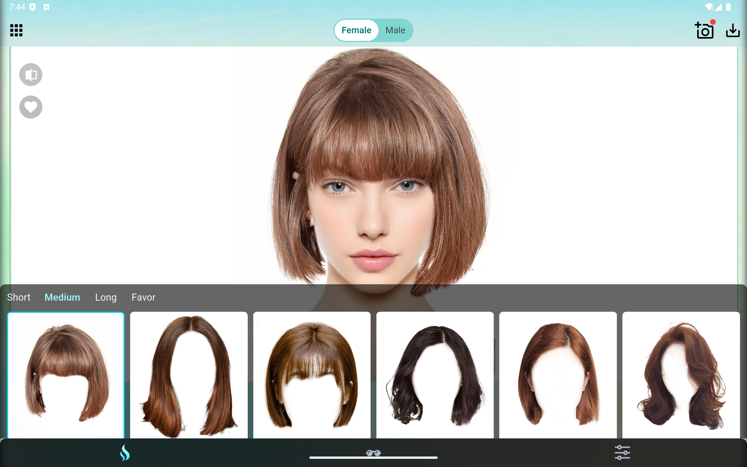 AI Hairstyle Try On : Free Hair Style App - App on Amazon Appstore