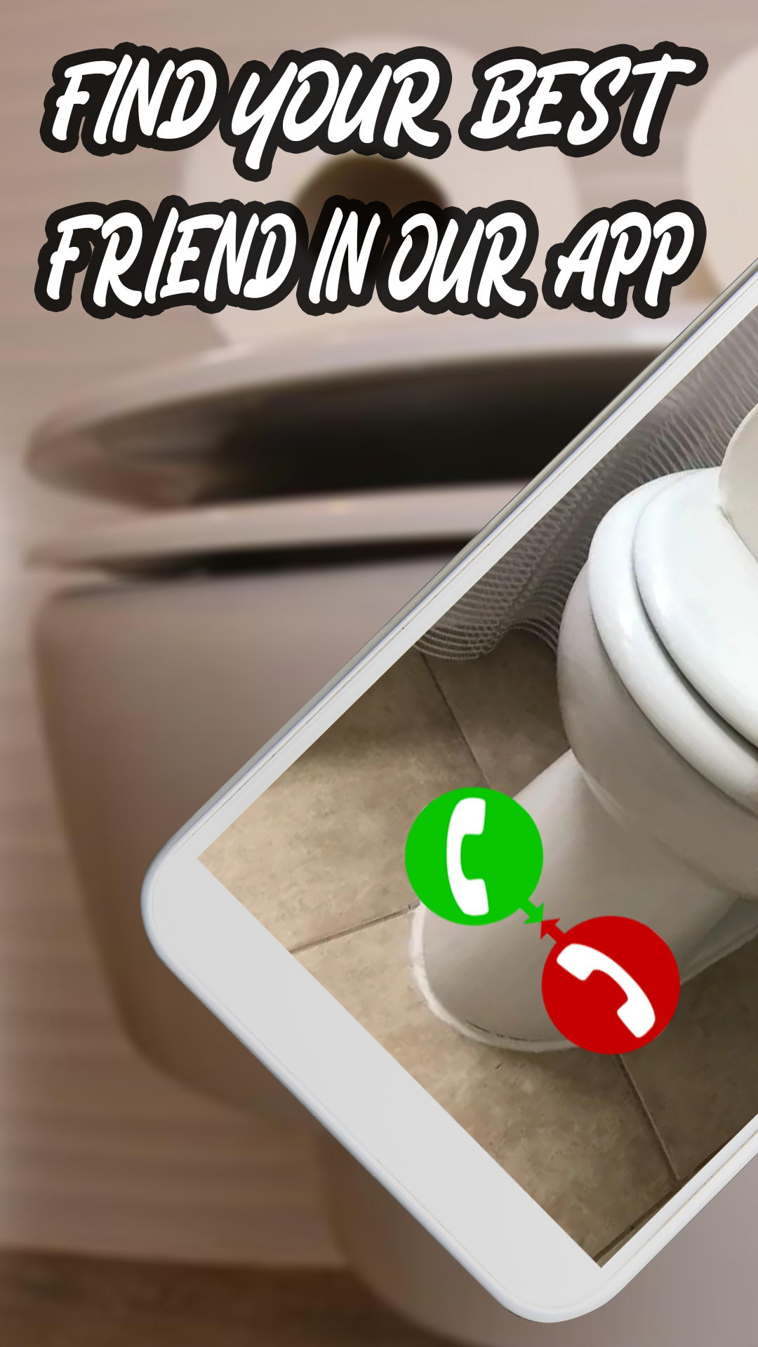 Smoking Toilet Video Call - Simulate call with Toilet and bathroom ...