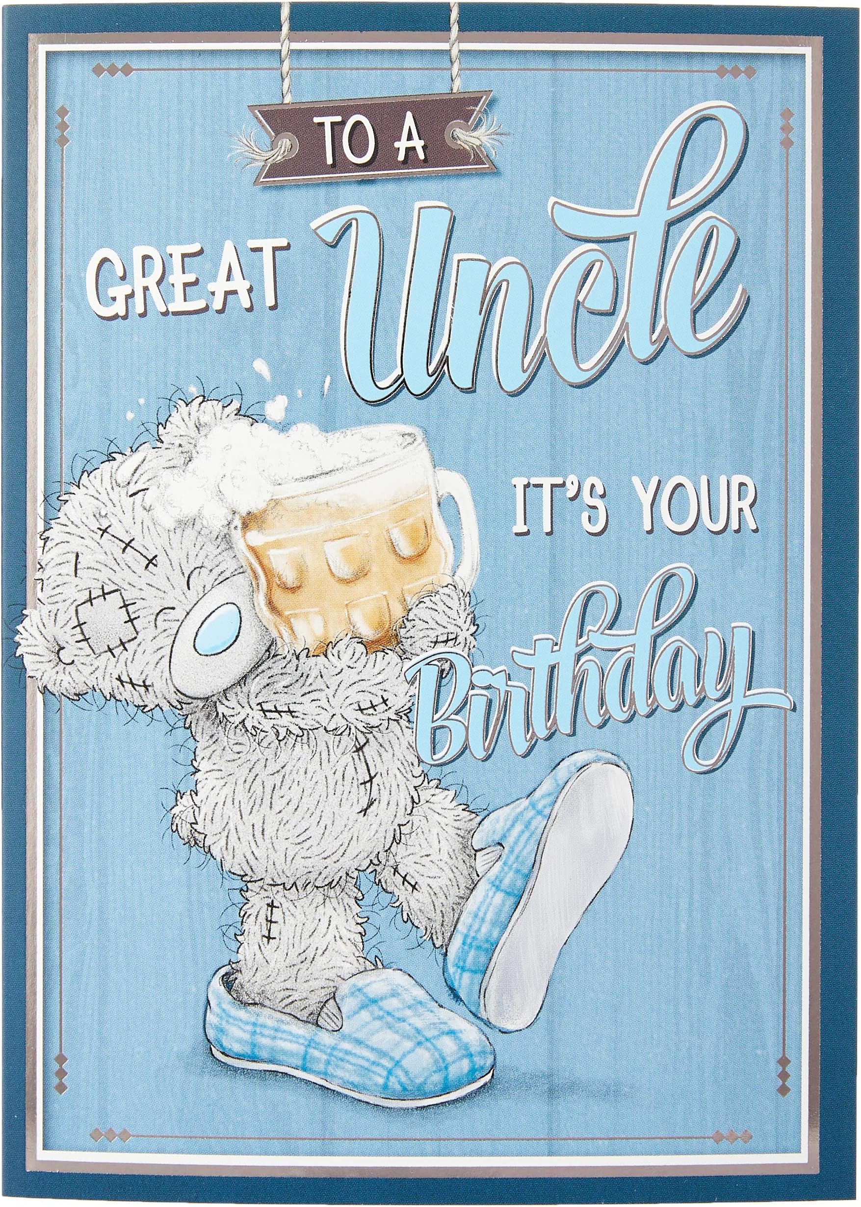Kindred - Uncle Happy Birthday Card : Amazon.co.uk: Stationery & Office ...