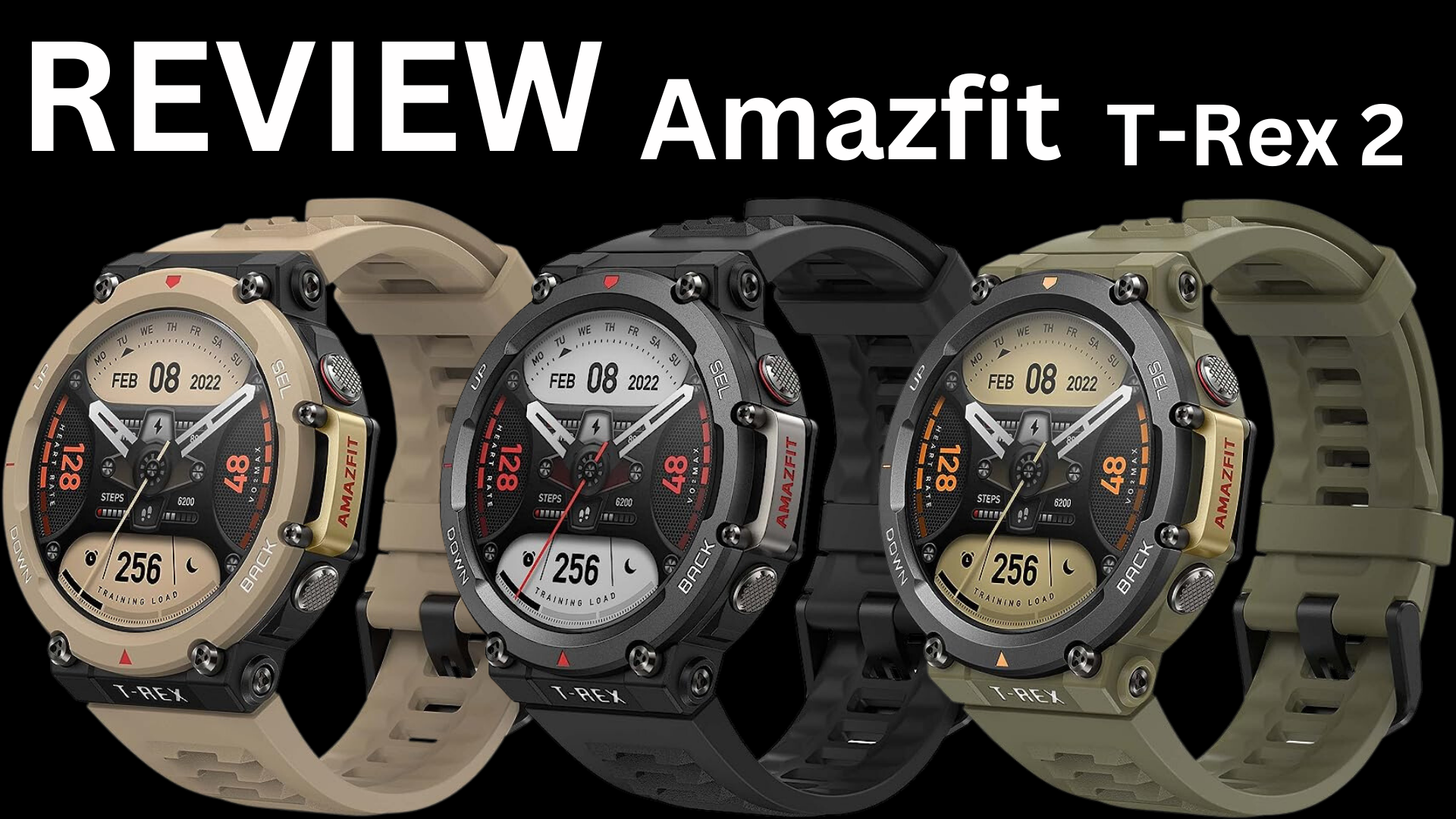 Watch Amazfit T-Rex 2 REVIEW. on Amazon Live
