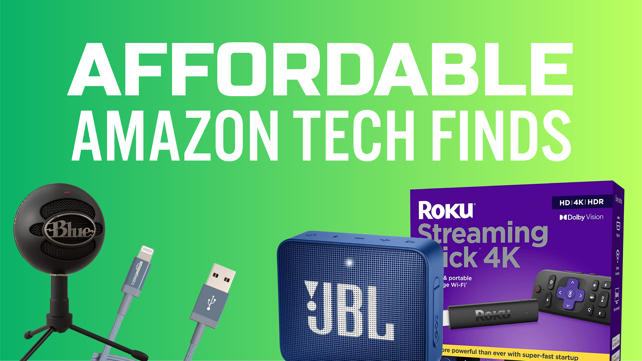 Watch Affordable Amazon Tech Finds ft Digital David on Amazon Live
