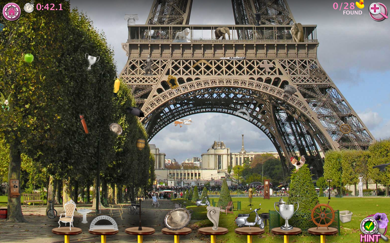 Hidden Objects Quest 8: Streets of Paris:Amazon.com:Appstore for Android