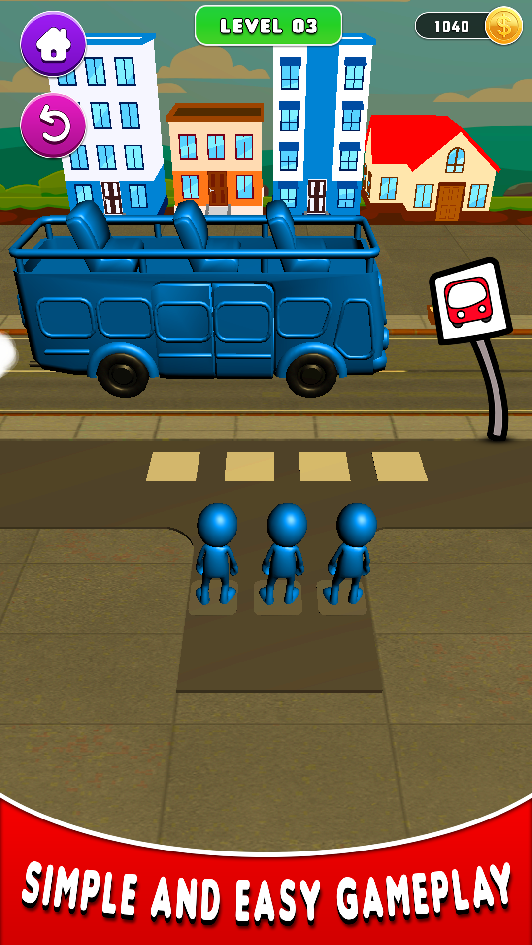 Passenger Jam Master 3D: Bus Rush & Stickman Color Sorting Puzzle Game ...
