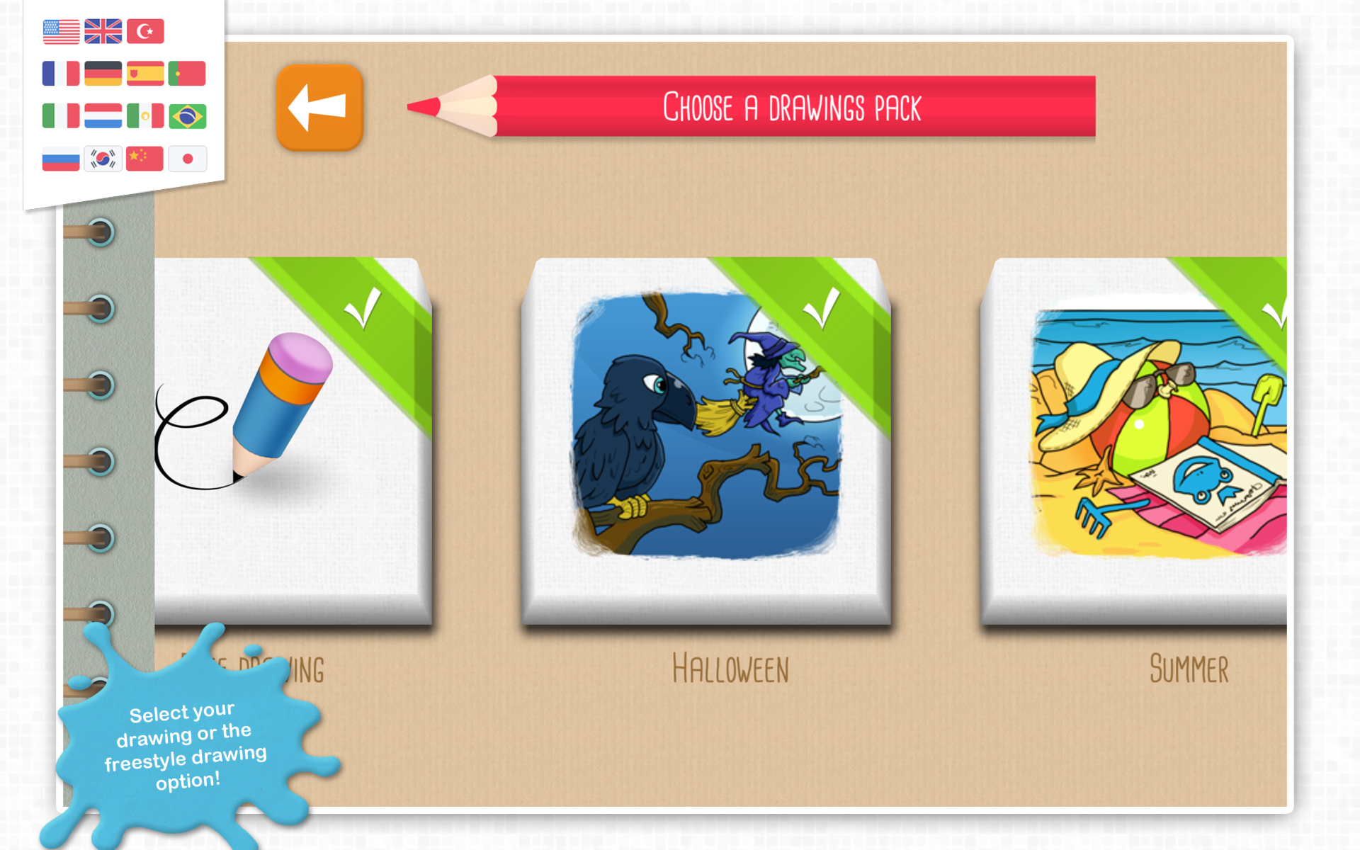 Chocolapps Art Studio - Drawings and coloring pictures for kids - App ...