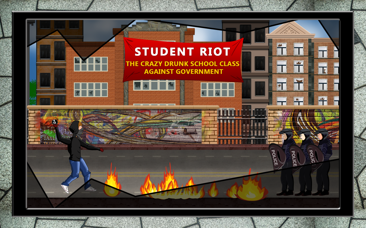Student Riot - the crazy drunk school class against goverment - Free ...