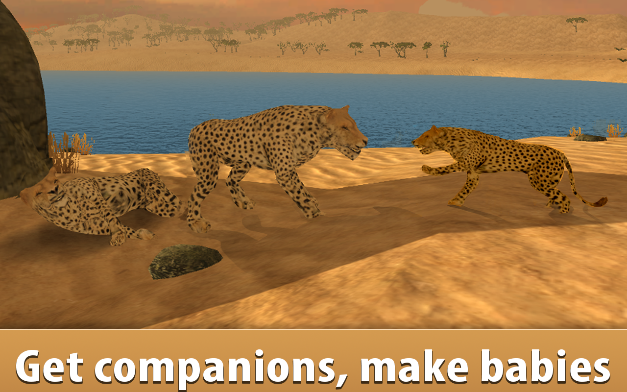Wild Cheetah Simulator 3D - App on Amazon Appstore