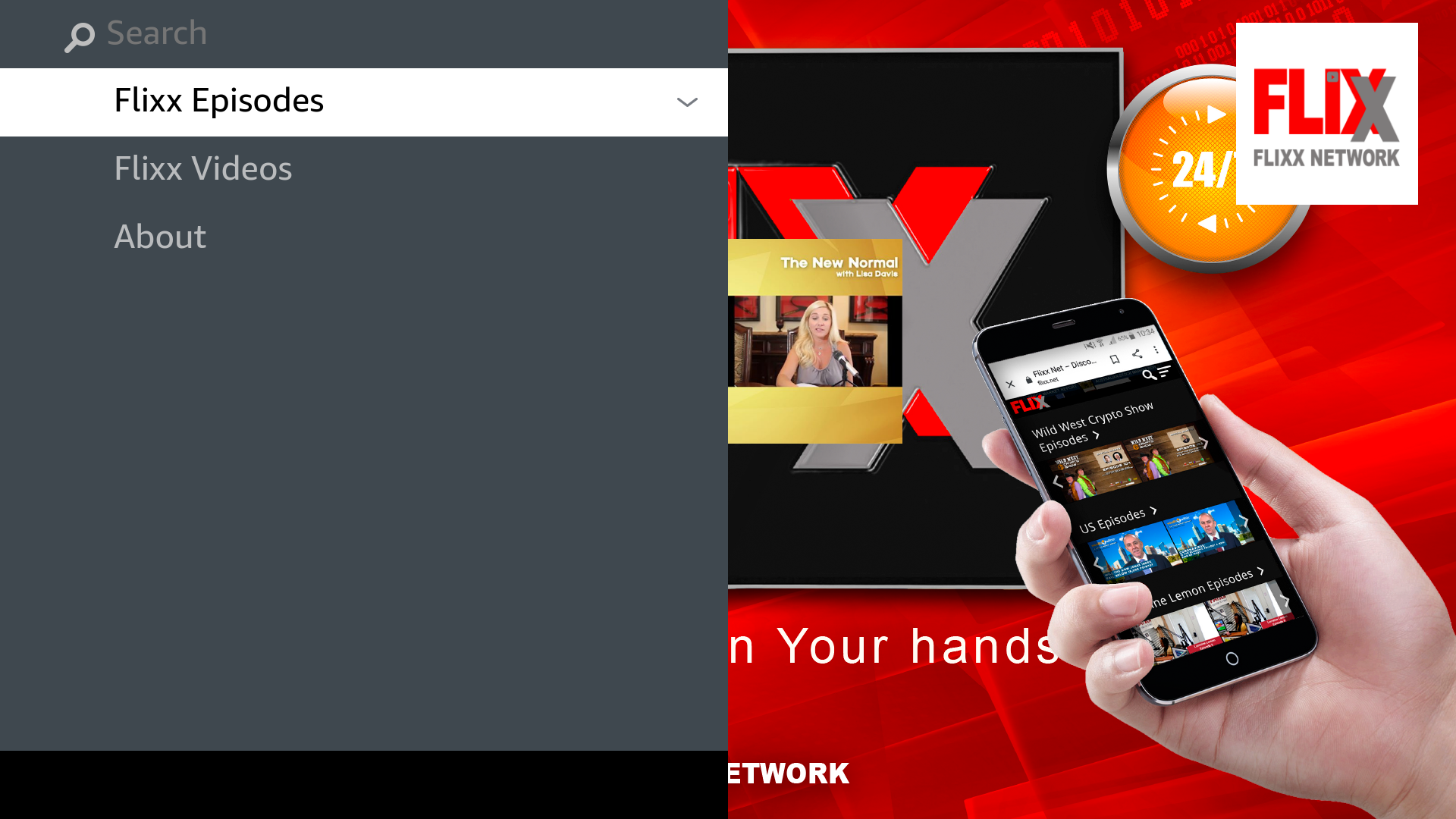 Flixx - App on Amazon Appstore