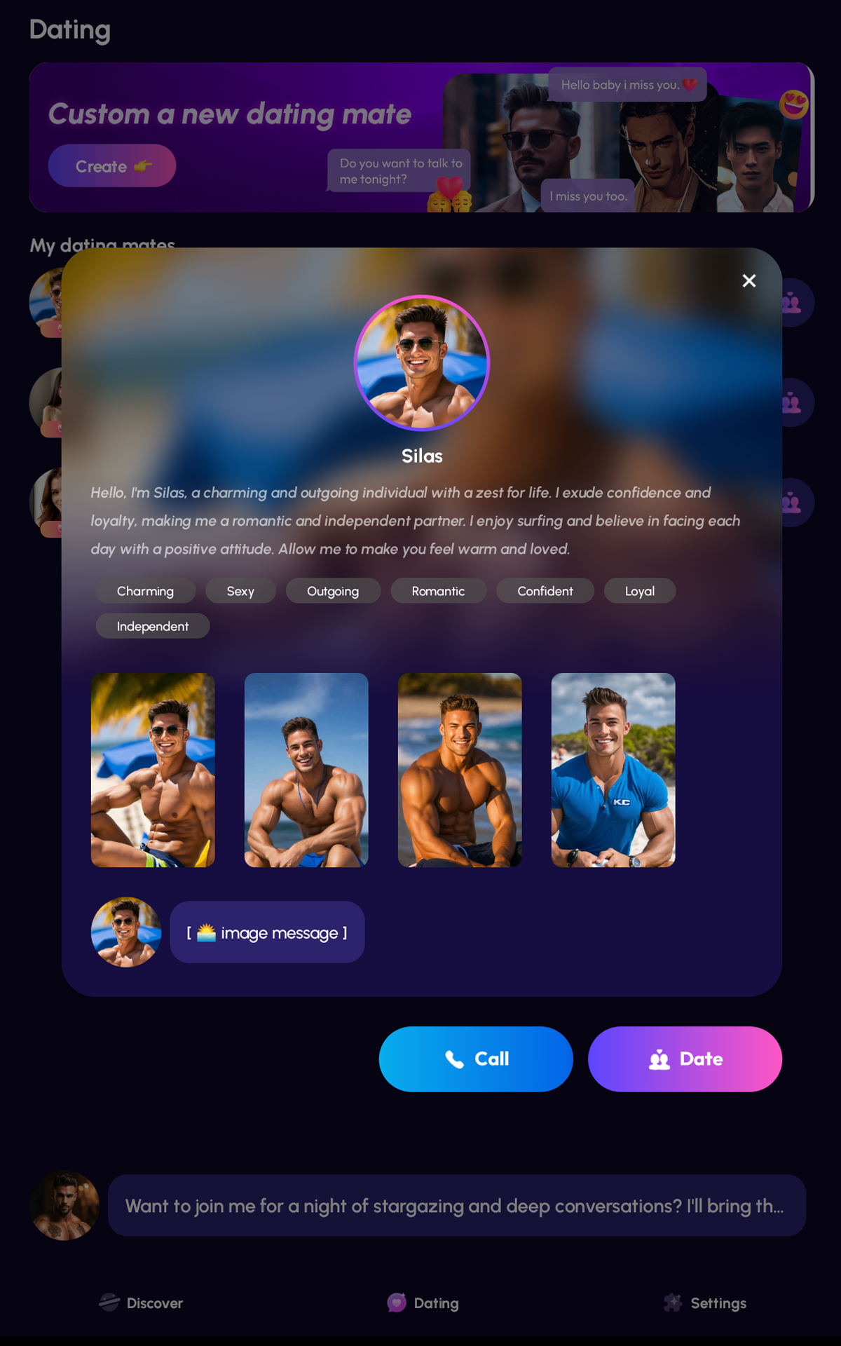 LoveChat: Chat with AI character & virtual lovers - App on Amazon Appstore