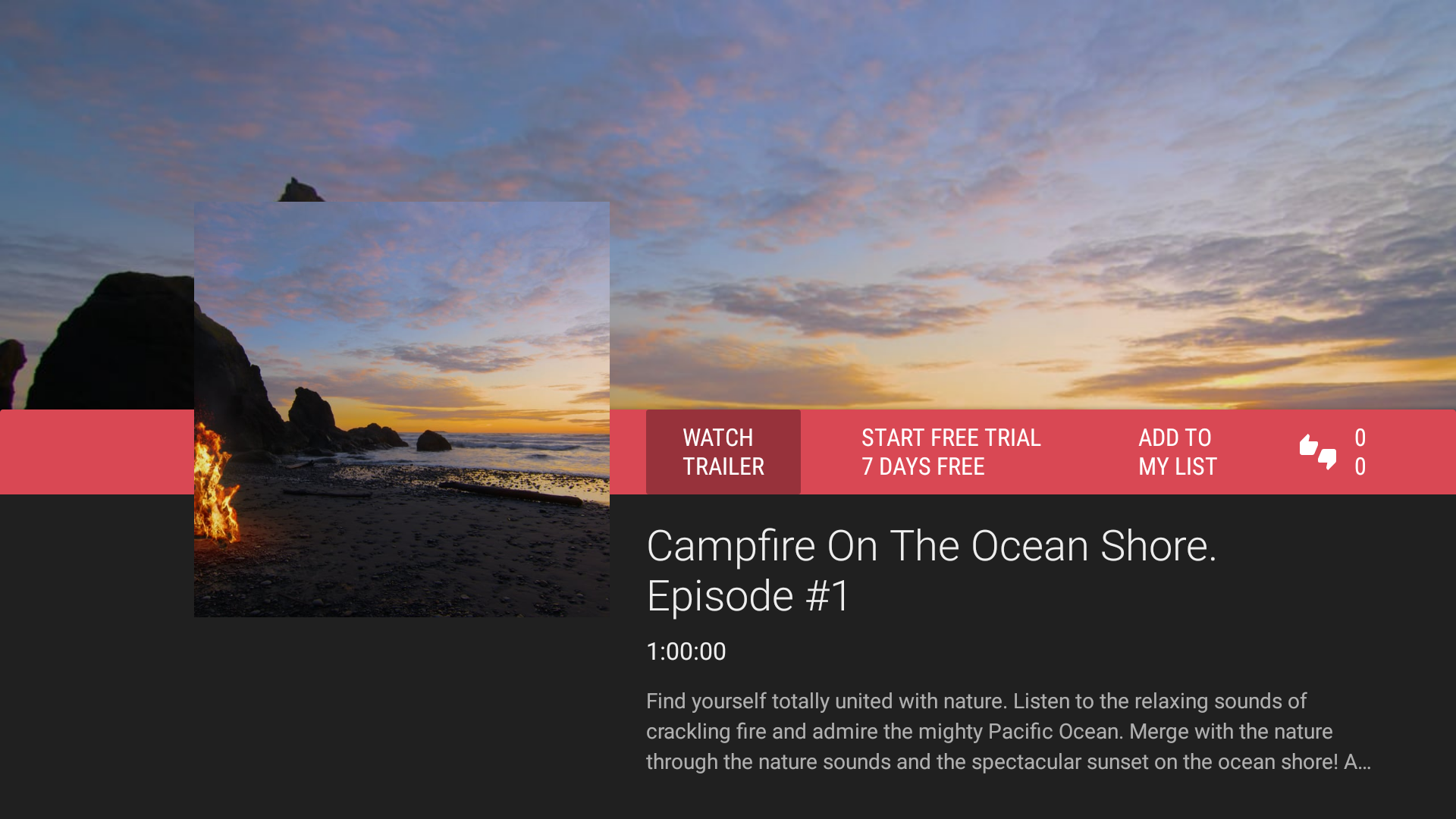 Fire Ambience TV - 4K UHD Campfire & Fireplace - App on Amazon Appstore