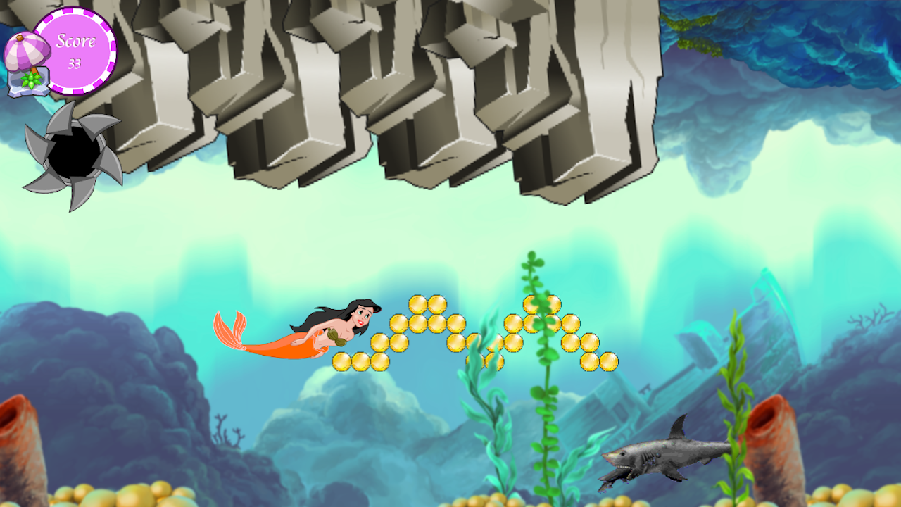Mermaid Shark Attack - App on Amazon Appstore