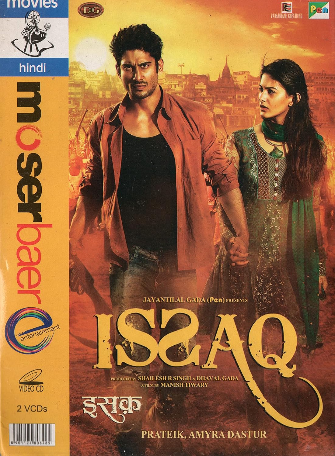 Issaq VCD Cast: Prateik Babbar, Evelyn Sharma Director: Manish Tiwary ...