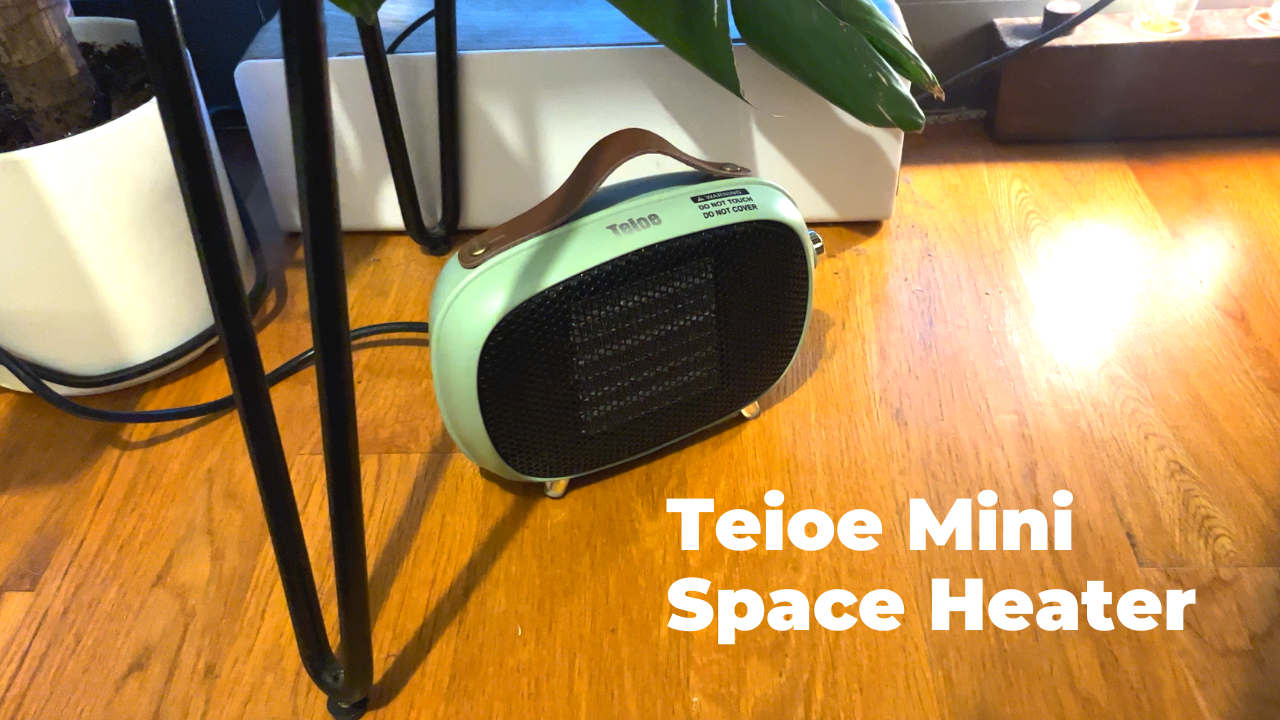 Watch Why I Love This Teioe Mini Space Heater on Amazon Live