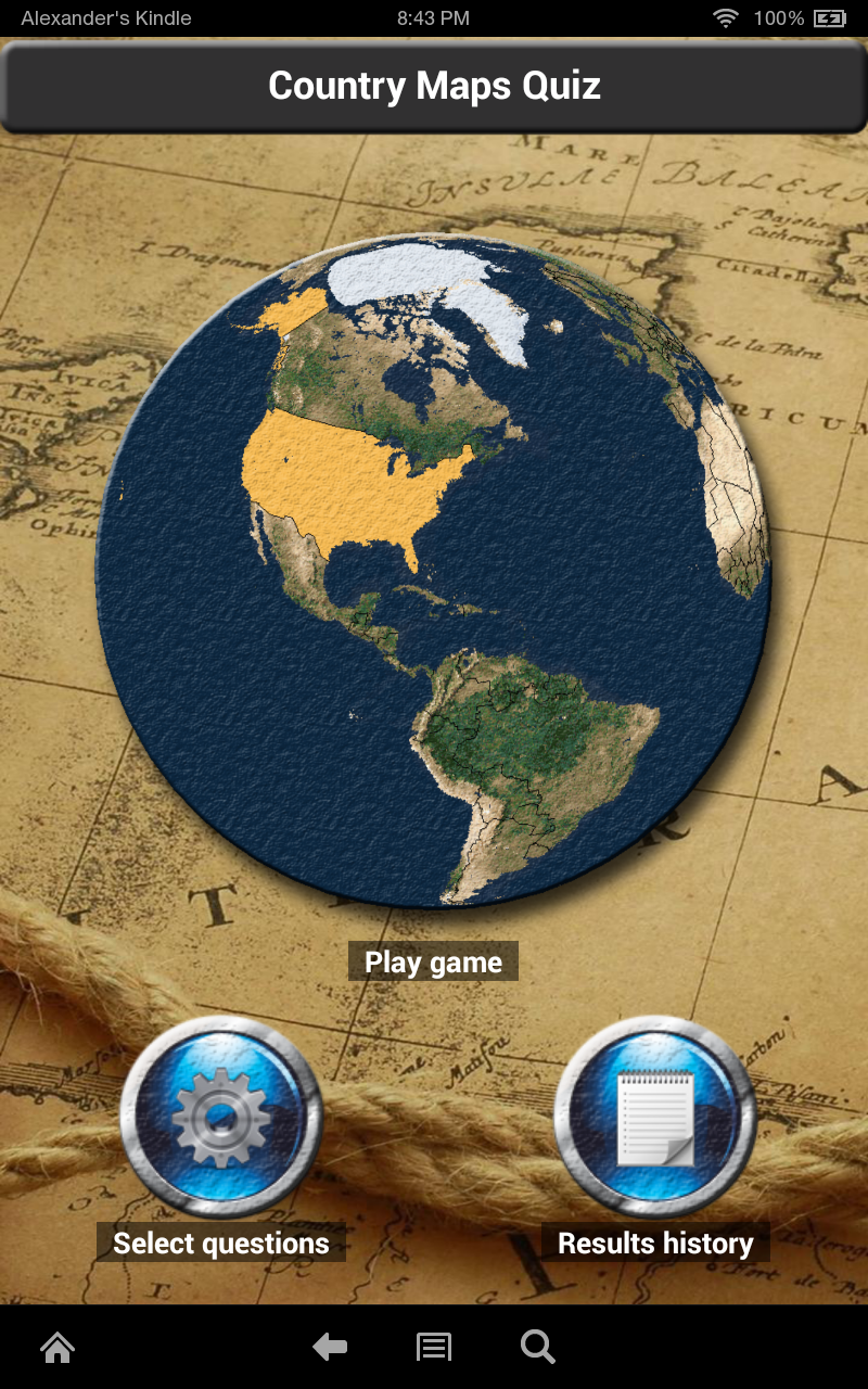 Country Maps Quiz - App on Amazon Appstore