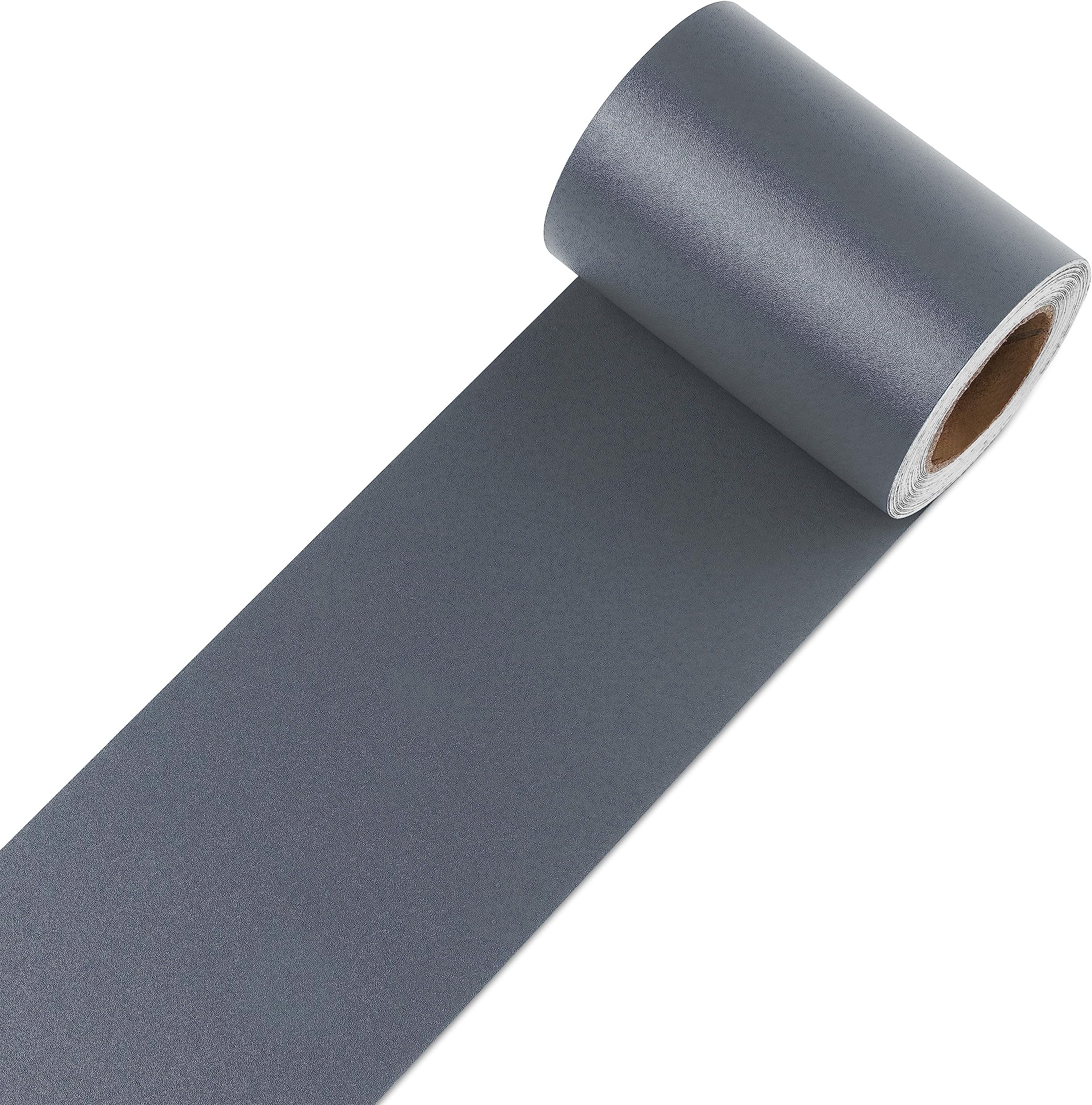 Simplemiuji Dark Gray Matte Wallpaper Border Peel Stick Home Ceiling ...