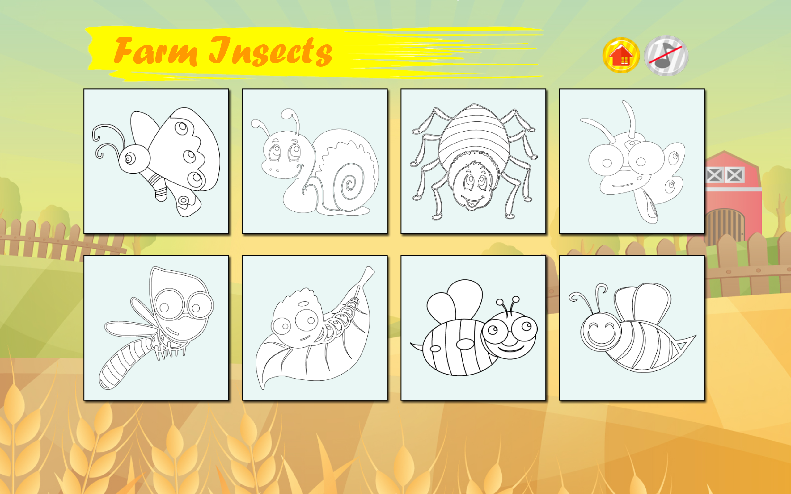 Kids coloring pages book - painting and drawing app for free kid ...