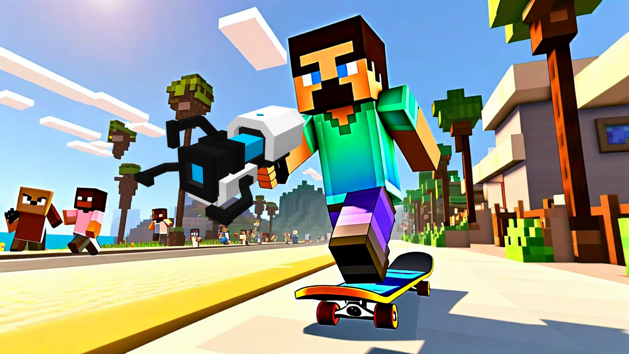 Portal Gun Mod 2025 - Teleportation, Puzzles & Portal Fun! - Aplicativo ...