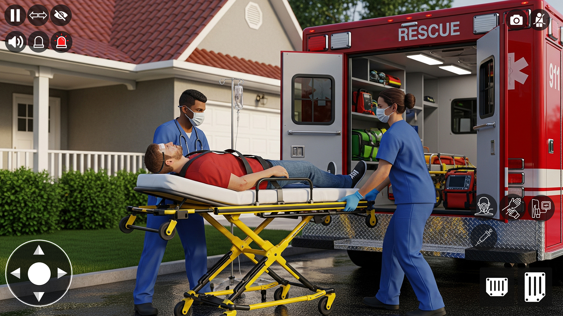 Ambulance Rescue Simulator Games: Emergency Paramedic Driving Simulator ...