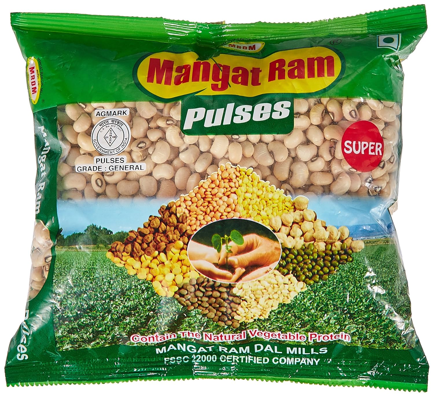 Mangat Ram Safed Lobhia, 500g : Amazon.in: Grocery & Gourmet Foods