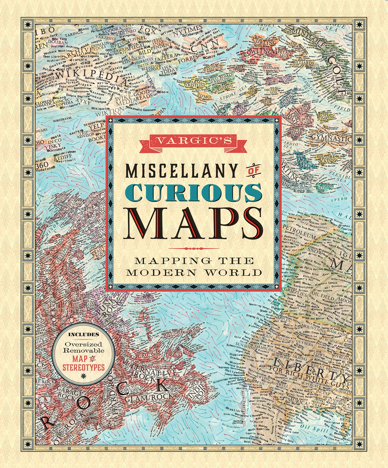 Amazon.com: Vargic's Miscellany of Curious Maps: Mapping the Modern ...