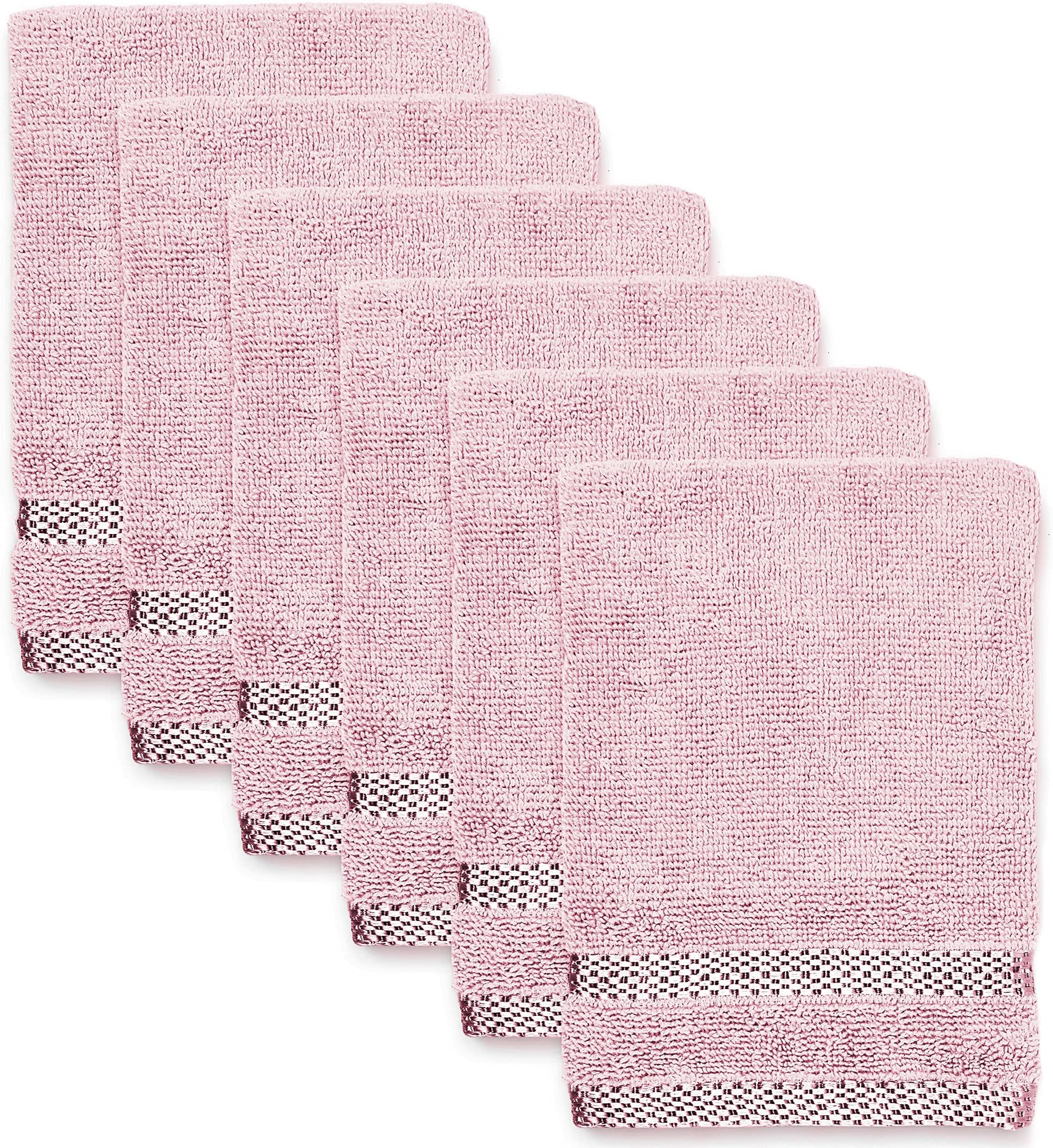 Sue Rossi Face Cloth Wash Mitt Set, 100% Organic Turkish Combed Cotton ...