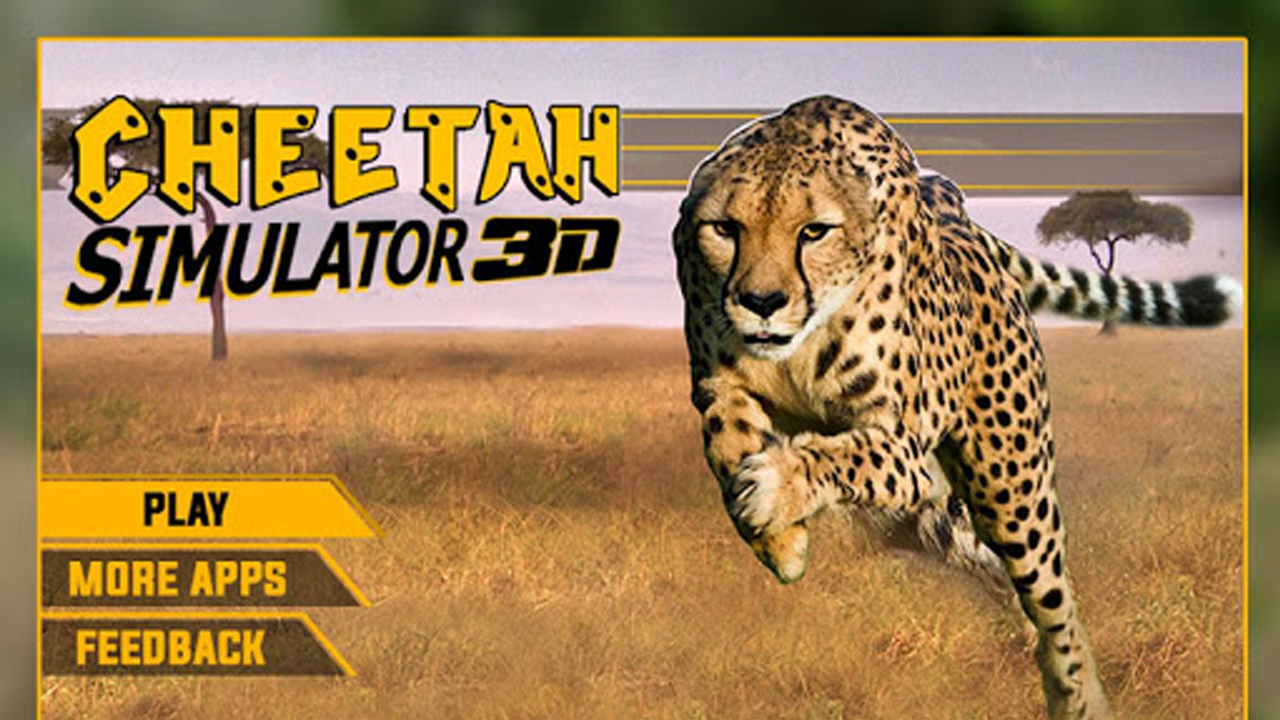 Wild Cheetah Running Simulator Hunter Attack Jungle Life Survival Games ...