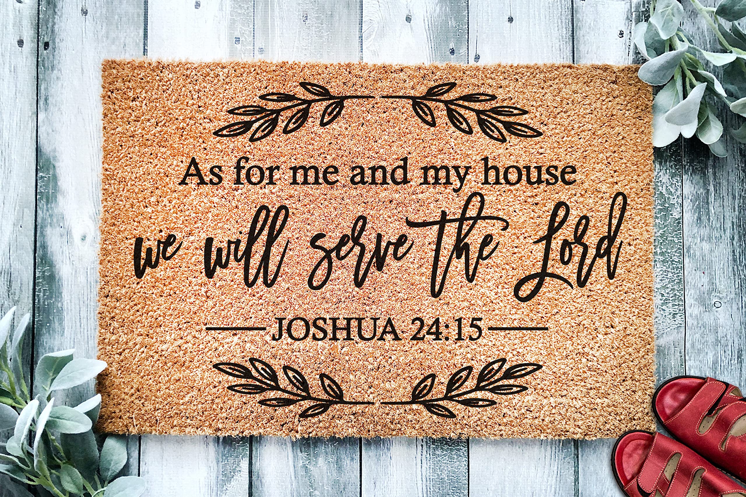 Amazon.com: As for Me and My House We Shall Serve The Lord Joshua 24:15 ...