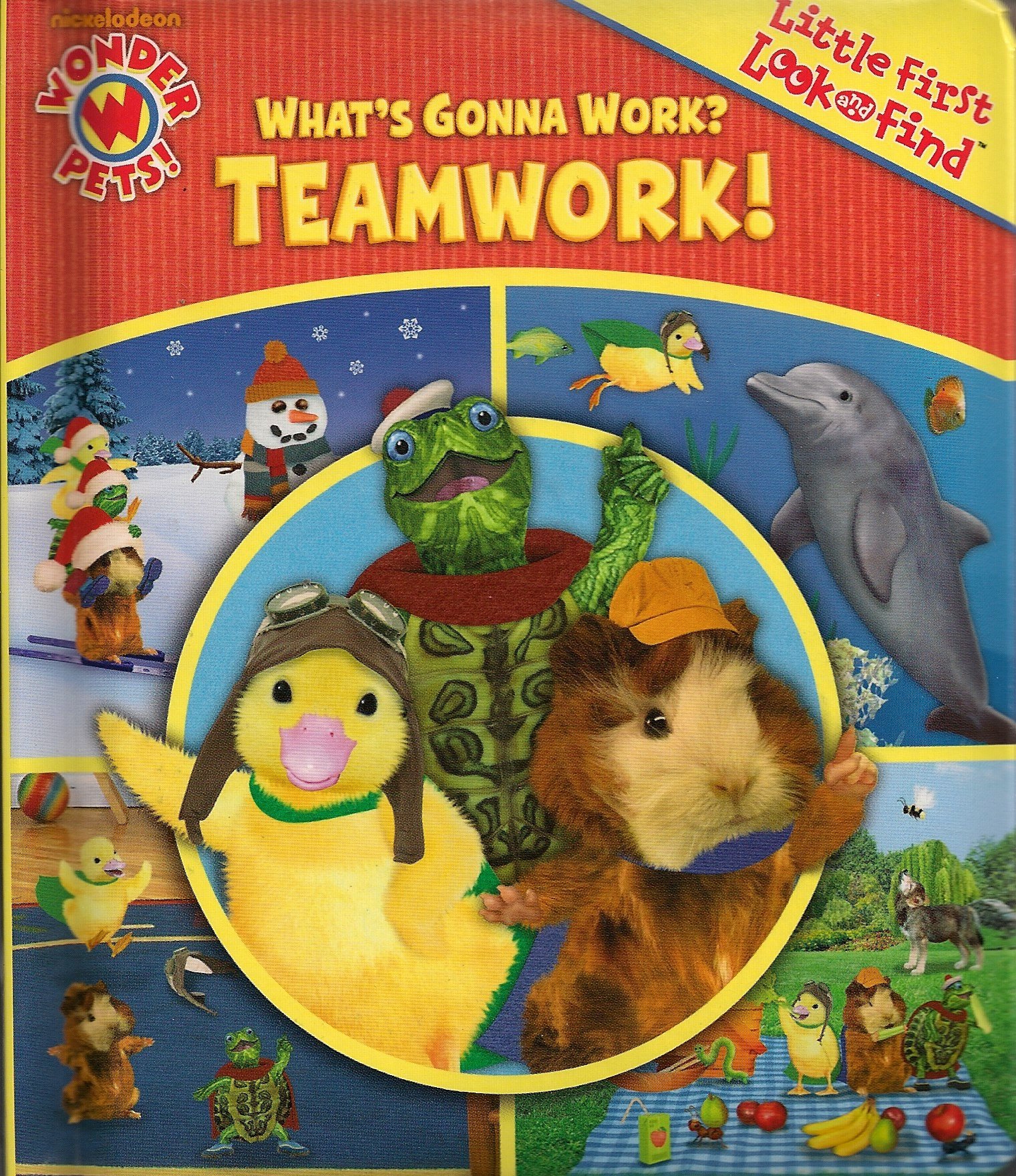 Wonder Pets, What's Gonna Work? Teamwork! (Little First Look and Find ...